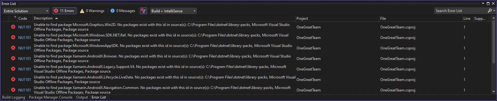 Help Cannot Build Project On Rc1 · Issue 6021 · Dotnetmaui · Github 5341