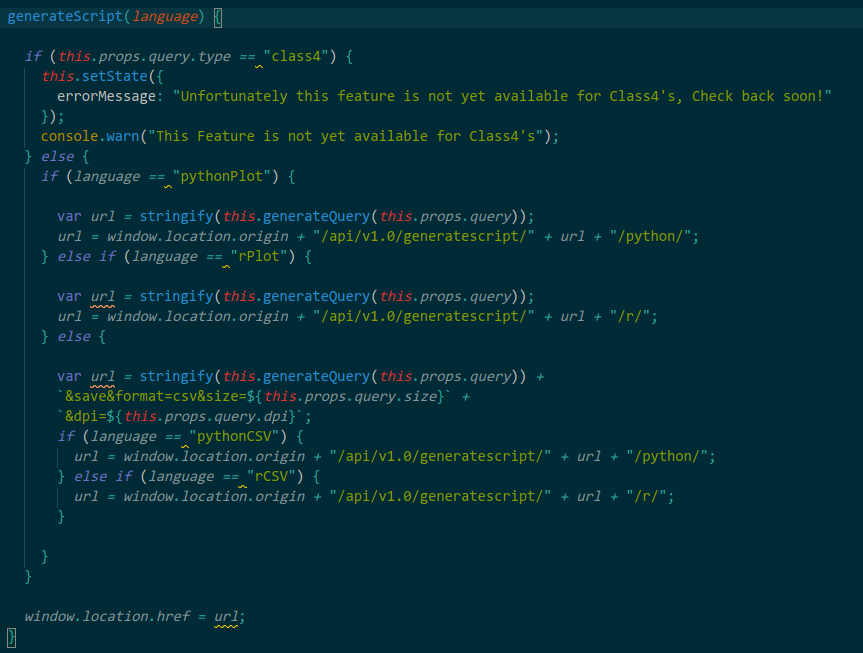 Implement Api Script Generation For Class4 · Issue 461 · Dfo Ocean