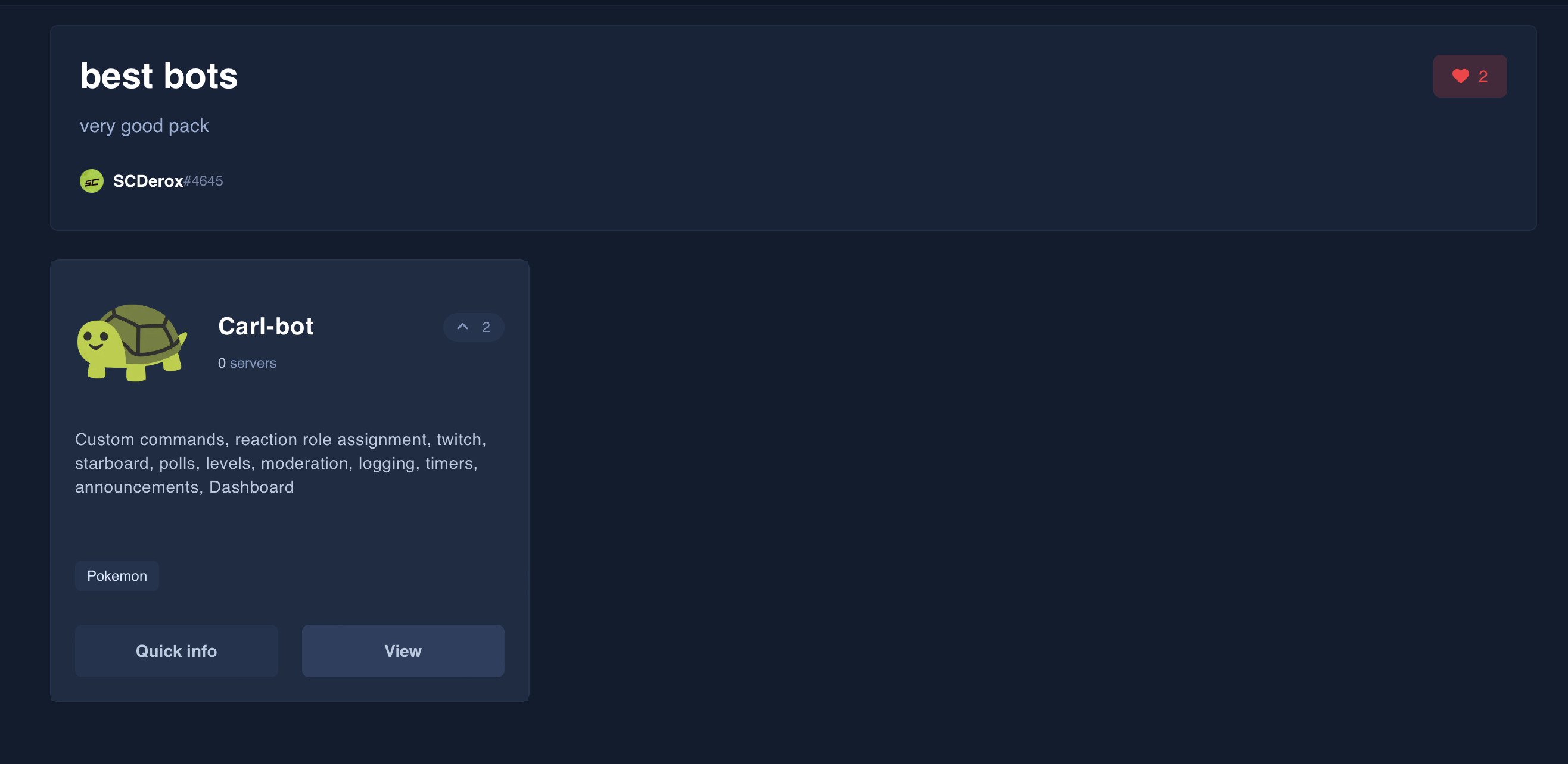Bot packs show "NaN" likes · Issue #153 · discordlist-gg/beta-issues · GitHub