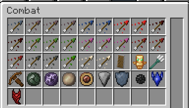 Shields Are In The Vanilla Combat Category Should Be Sorted With Other TFC Metal Stuff 