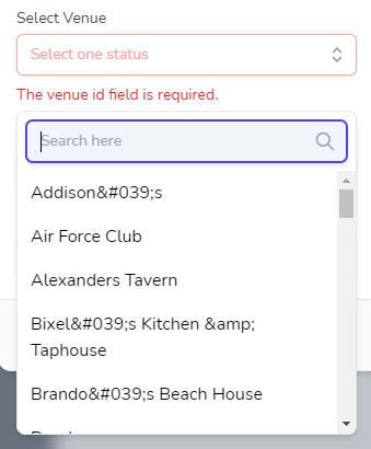 Select option not filling in values properly from database · Issue #23 · wireui/wireui · GitHub