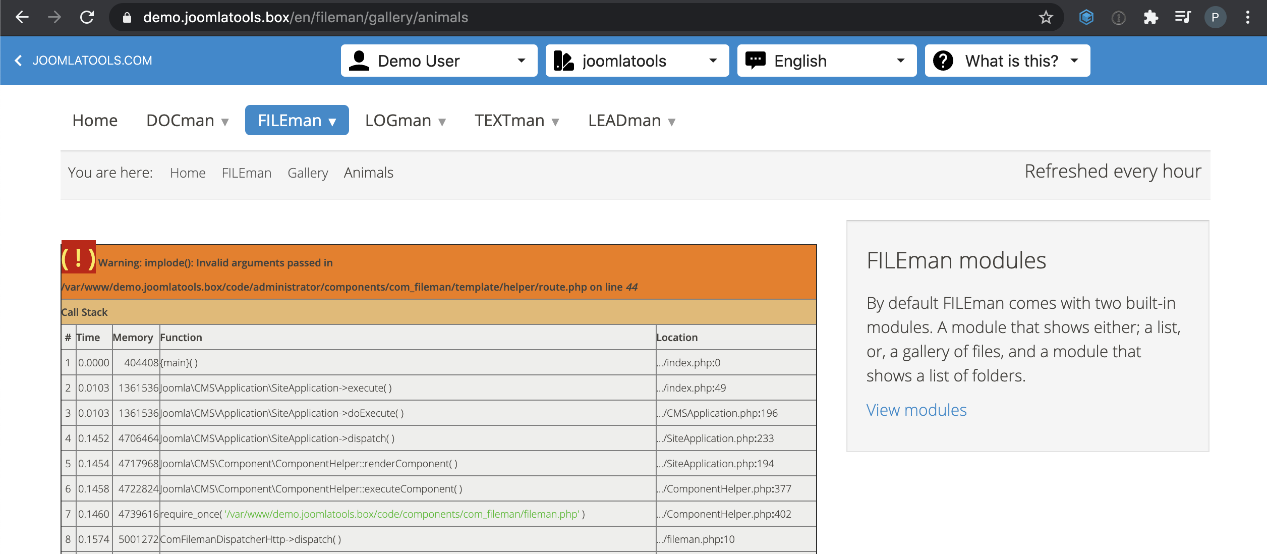 Ensure KHttpUrl::getPath() returns an array · Issue #421 · joomlatools/joomlatools-framework ...