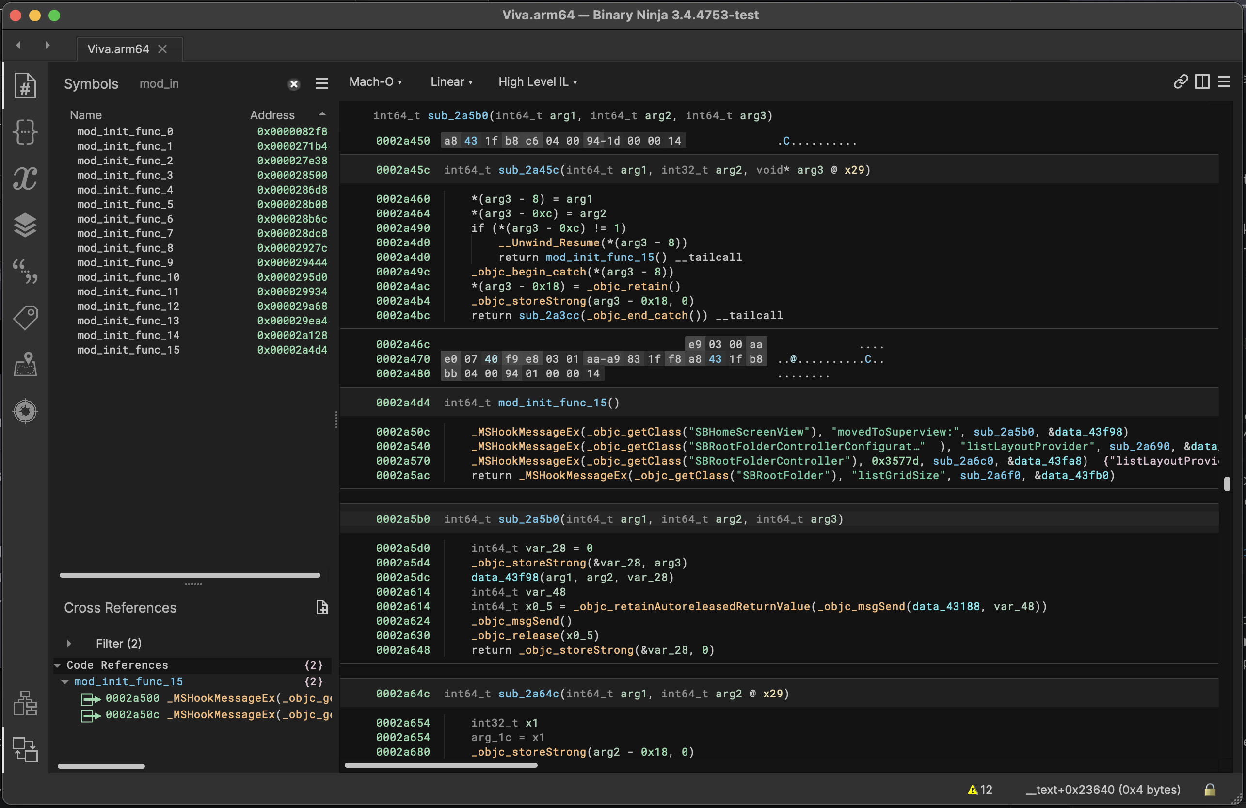 Automatically show functions in the __mod_init_func section and name them as such in MACH-O ...