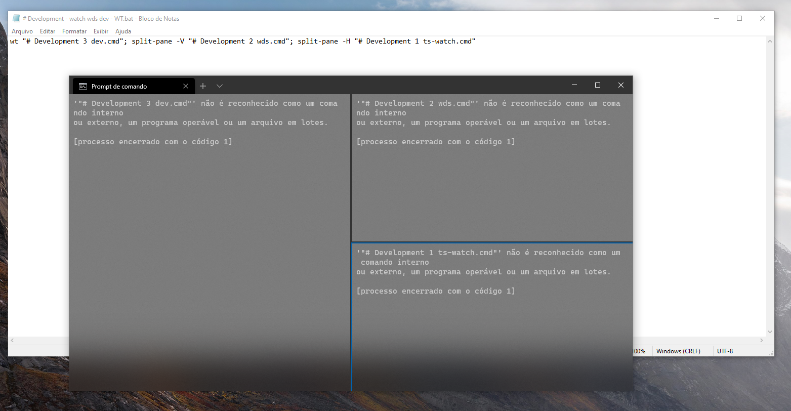 It Is No Longer Working With Cmd Files · Issue 5725 · Microsoftterminal · Github