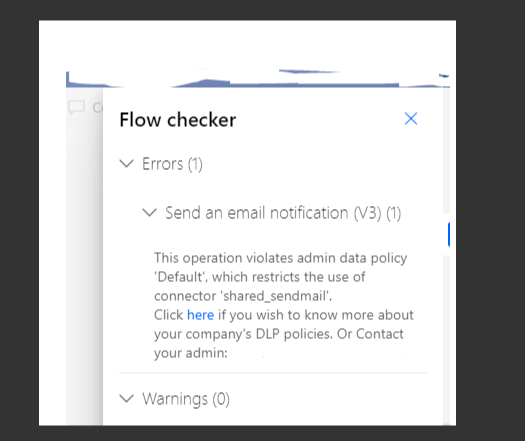 Source of DLP violation error message · Issue #1588 · MicrosoftDocs/power-platform · GitHub