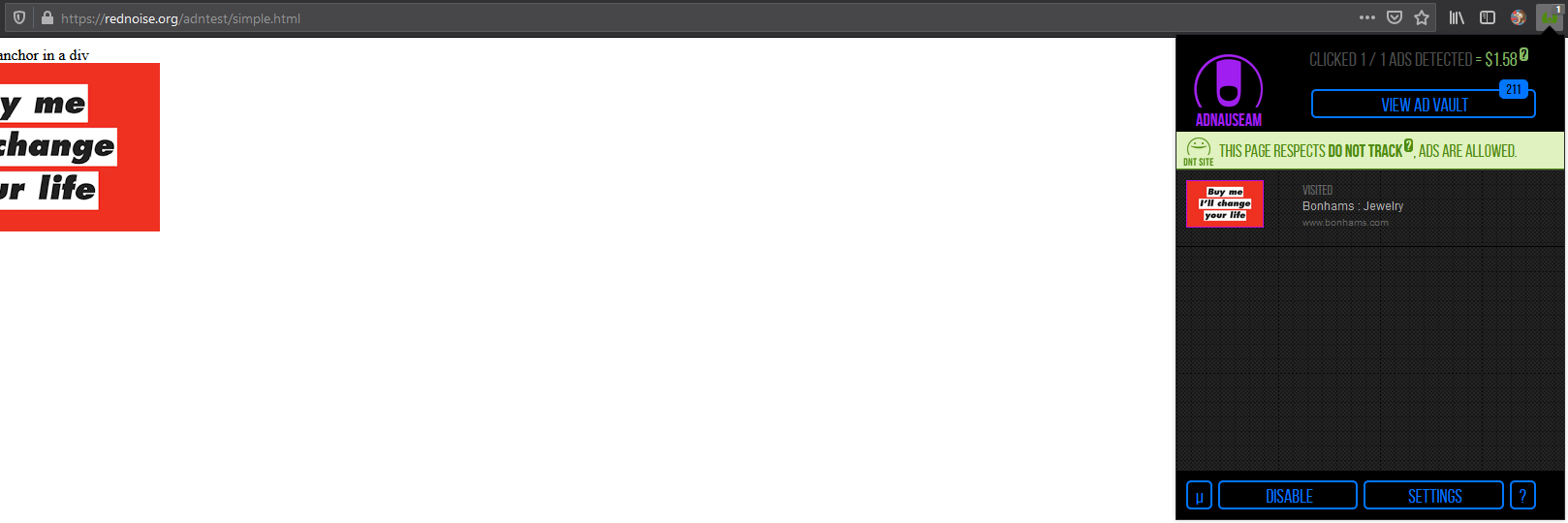 No ads are collected · Issue #1778 · dhowe/AdNauseam · GitHub