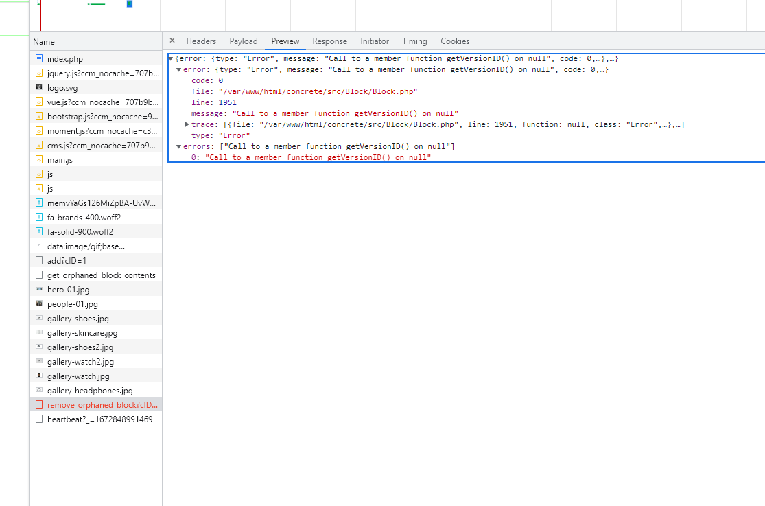 Deleting orphaned blocks after theme change not possible · Issue #11144 · concretecms ...
