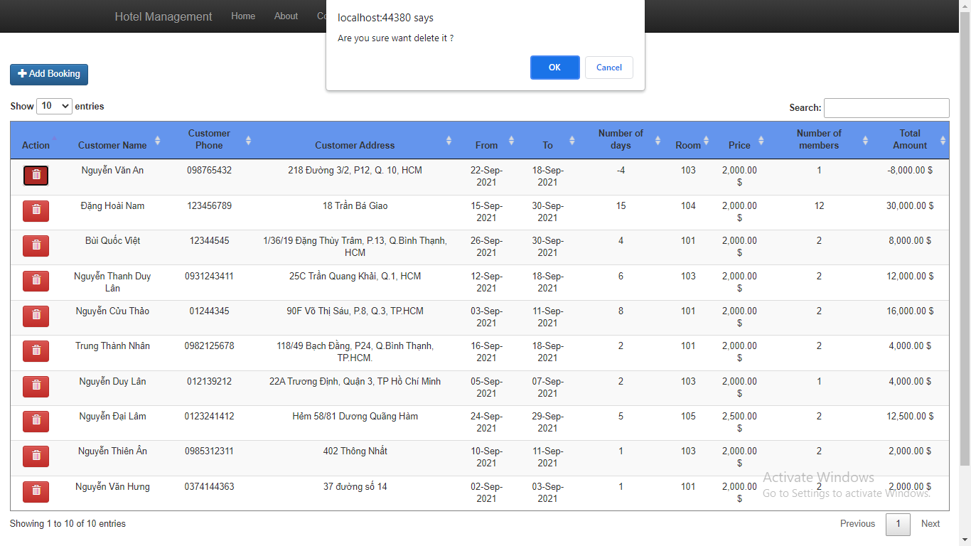 GitHub - IT810/Hotel-Management-System: Simple Hotel Management System with ASP.NET MVC 5 and ...