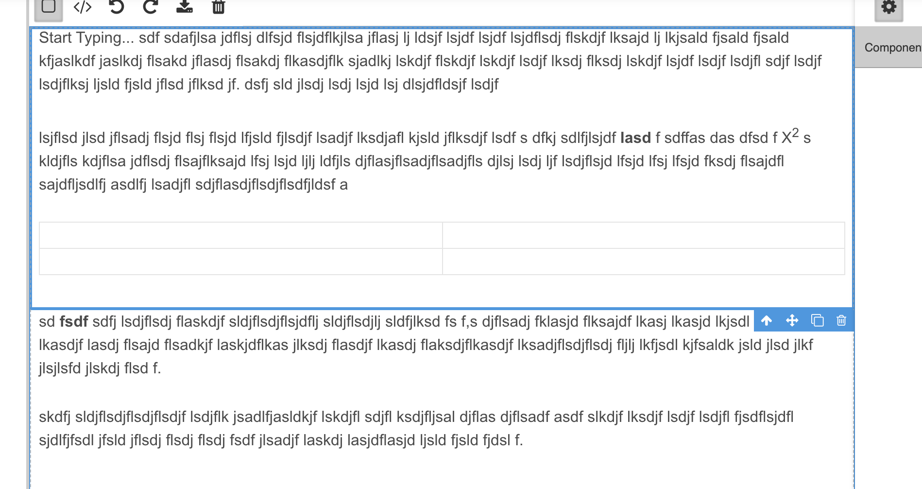 While Dragging component to top, removed event is not triggered for another component · Issue ...