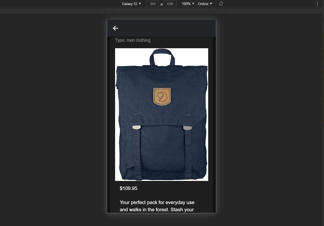 GitHub - HimanshuSangtani/Ionic-Ecommerce-App