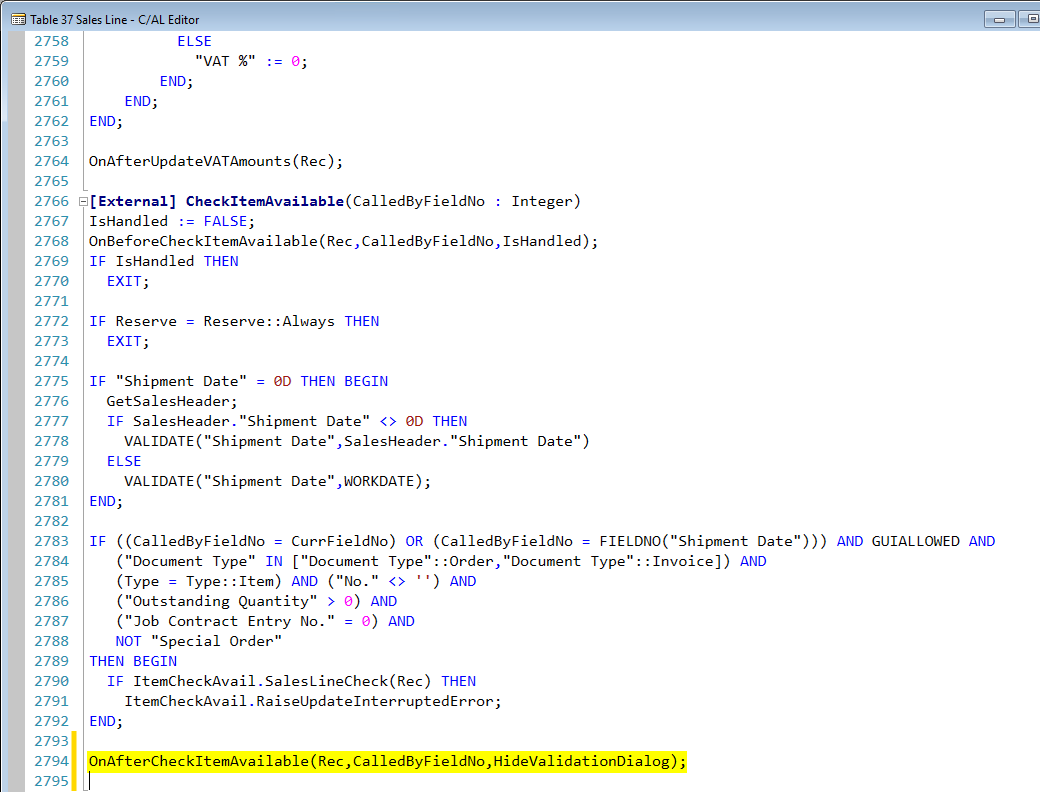 [Event Request] Table 37 - CheckItemAvailable · Issue #4321 · microsoft ...