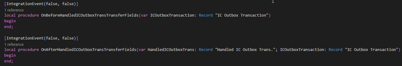 [Event Request] Codeunit 427 - f(x) MoveOutboxTransToHandledOutbox ...