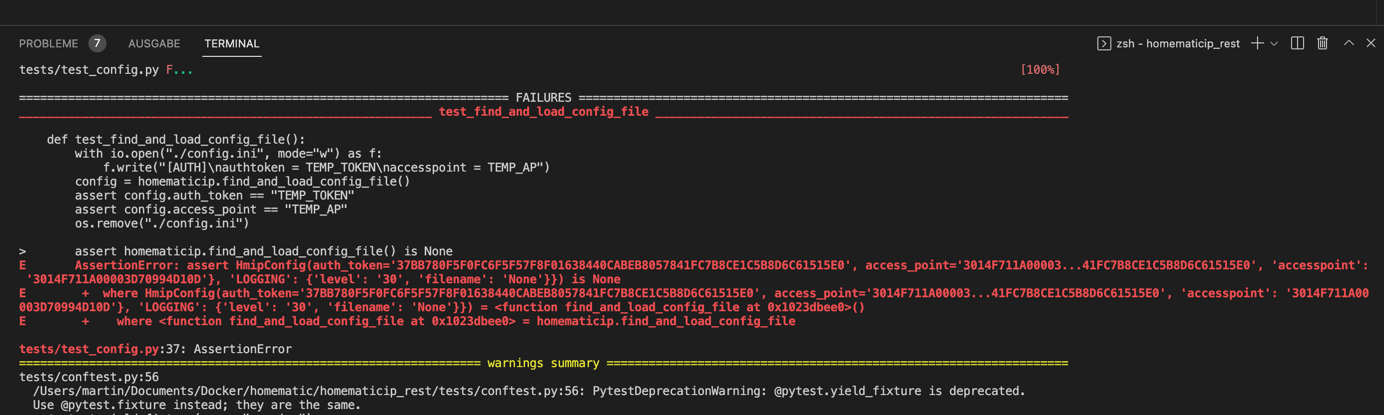 test test_find_and_load_config_file is failing · Issue #456 · hahn-th ...