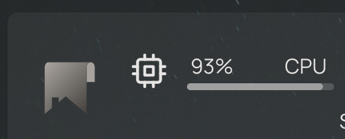 [Feature Request] CPU usage shouldn't "start" at 100% · Issue #737 · gethomepage/homepage · GitHub