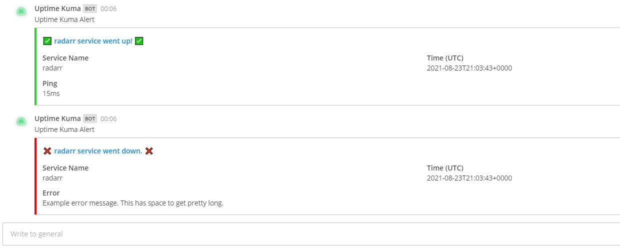 Mattermost notification support. · Issue #249 · louislam/uptime-kuma · GitHub