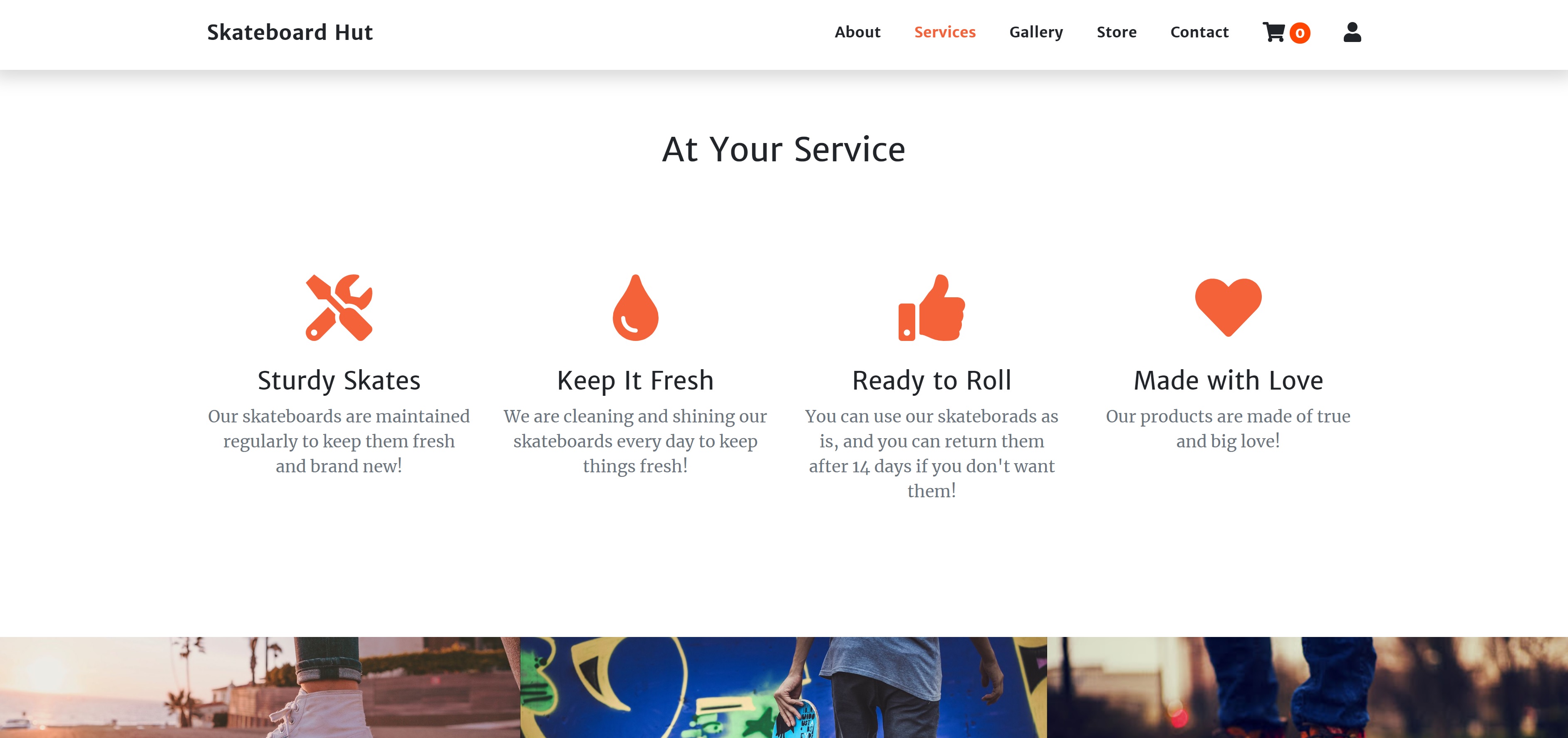 Github Noamkanonich Skateboard Hut A Full Stack Responsive Online