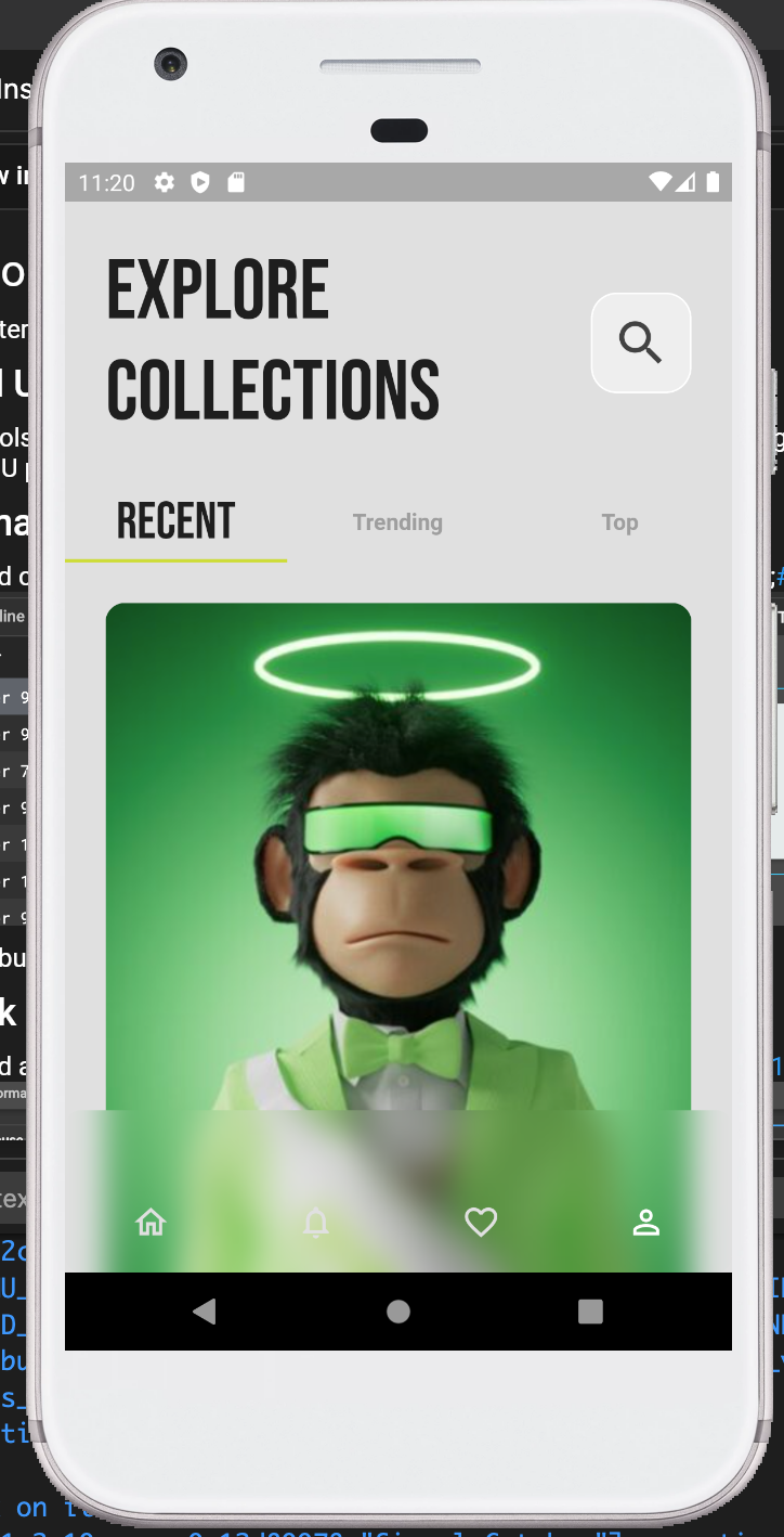 GitHub - Parth123-Pro/Flutter-UI-UX: UI for NFT using Flutter
