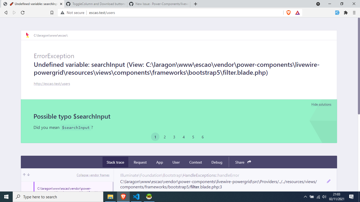 Undefined variable: searchInput when using 'outside' filters · Issue #96 · Power-Components ...