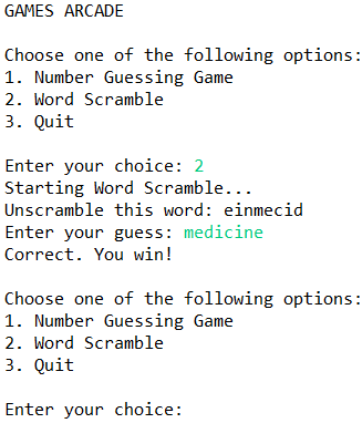 GitHub - htetnology/games-arcade: A simple game program