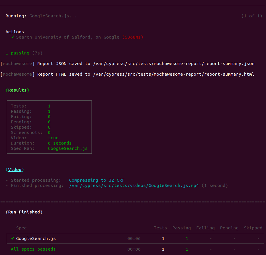 GitHub - neg0/cypress-docker-template: Template for Cypress running on Docker