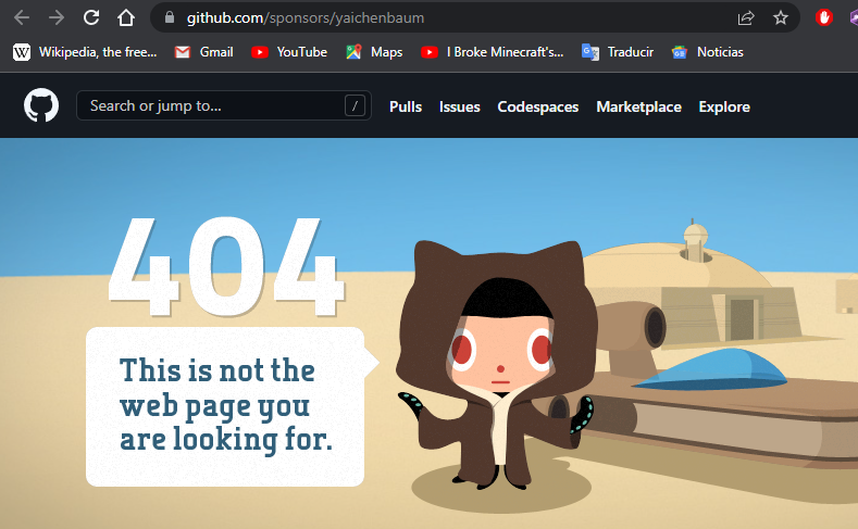 Support Us Button Redirecting To Non Existent Webpage · Issue 10589 · Files Communityfiles 3611