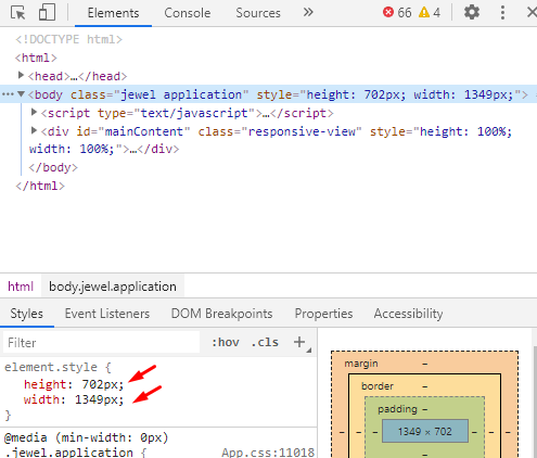 Jewel Application - percentWidth & percentHeight issue · Issue #901 · apache/royale-asjs · GitHub