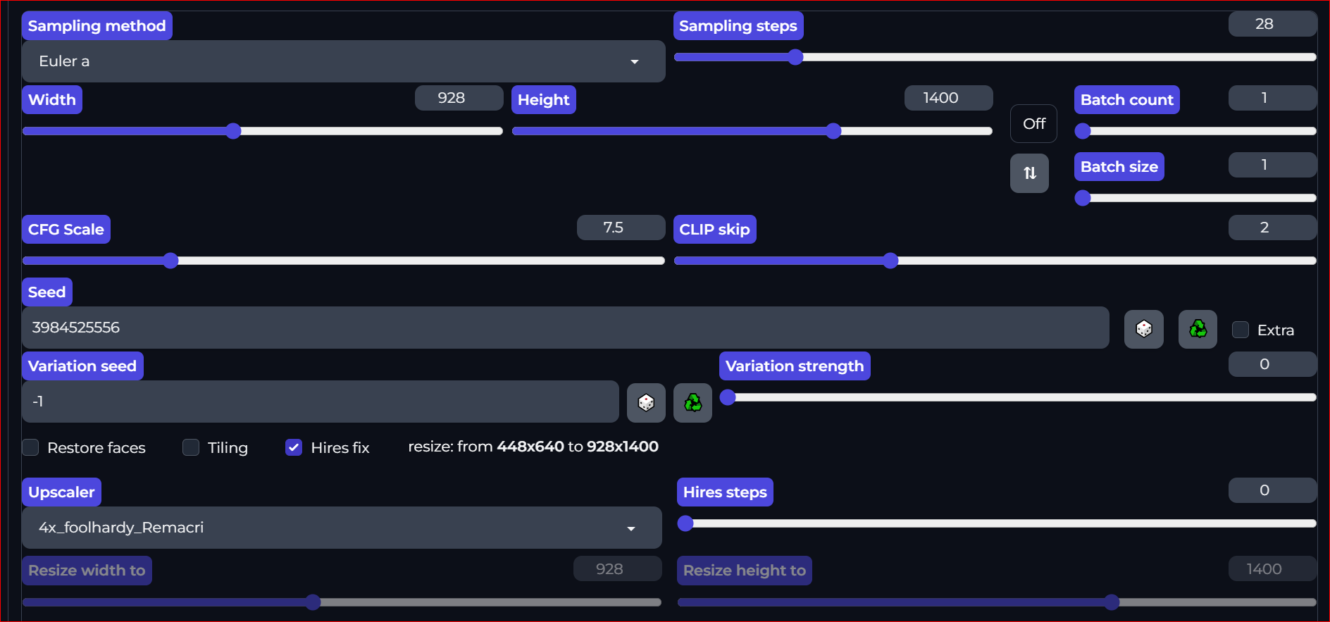 [Issue]: Denoising strength option suddenly gone with legacy `use_old ...