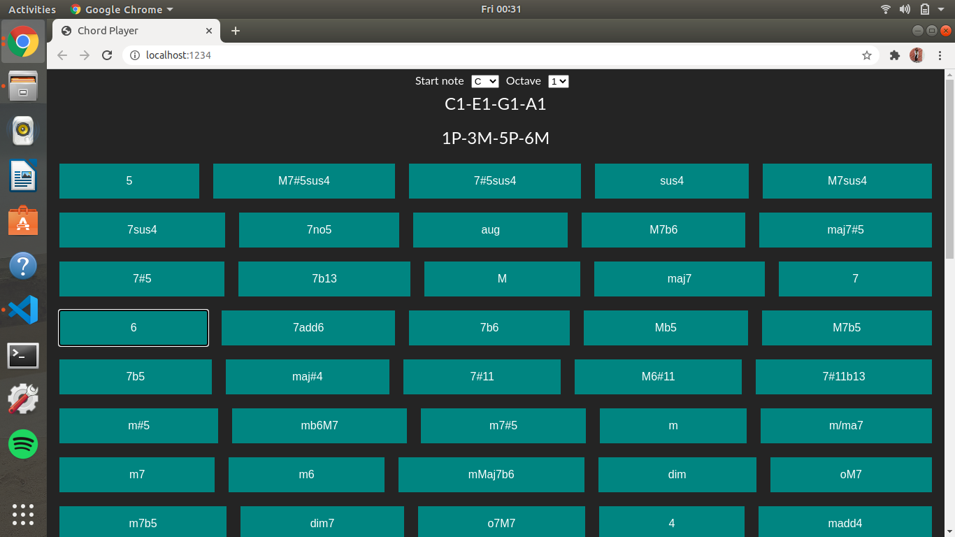 GitHub - avesrastogi/Chord-Player: Chord Player is a simple, yet useful ...