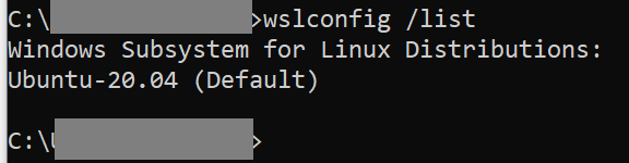 Does not recognize installed WSL distro: VS Code started as ...