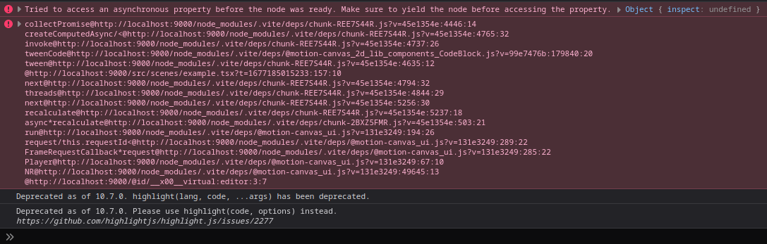 Codeblock Font Ligatures Not Working · Issue 408 · Motion Canvas 