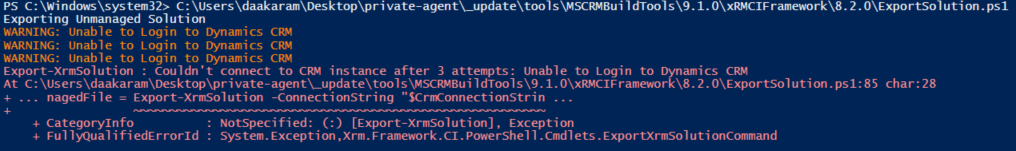 ExportSolution from Onpremise CRM failure · Issue #249 · WaelHamze/xrm ...