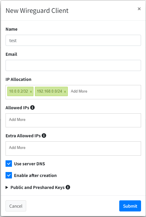 IP CIDR Lists instead of Single IP Address in Tunnel IPv4/6 Address Field · Issue #1548 ...