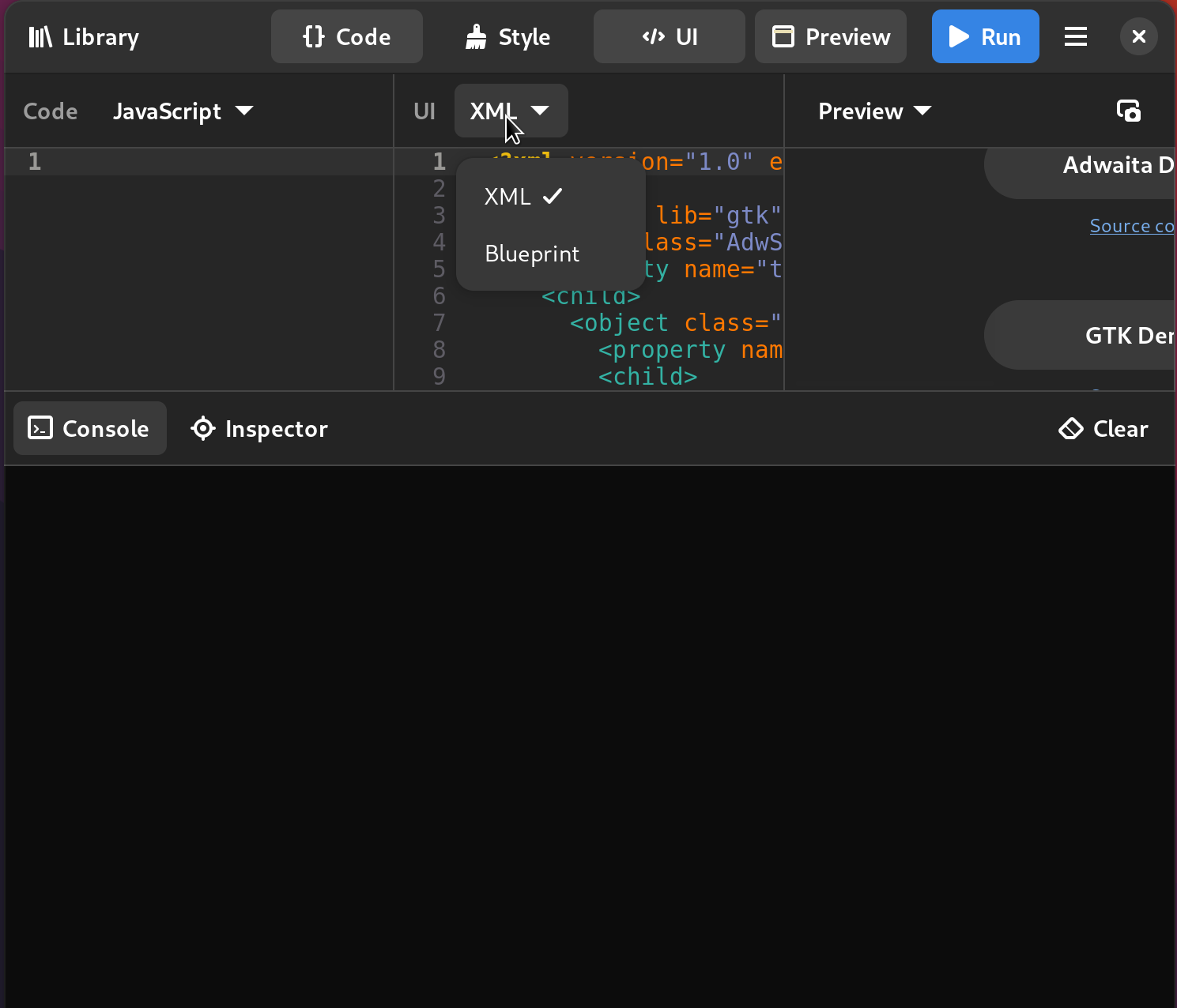 GTK Critical on selection of popover menu in Preview panel · Issue #501 · workbenchdev/Workbench ...