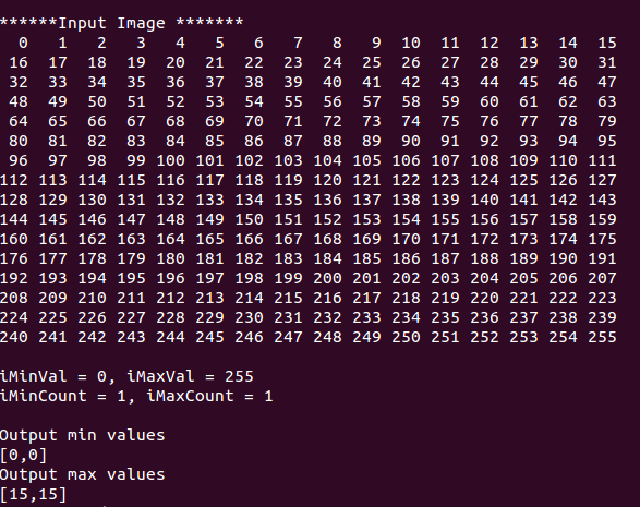 MinMaxloc kernel for S16 output mismatch between GPU and NEON - ACL v 17.10 - request for inputs ...