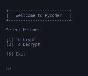 GitHub - bixhiic/pycoder: Code and decode files with python