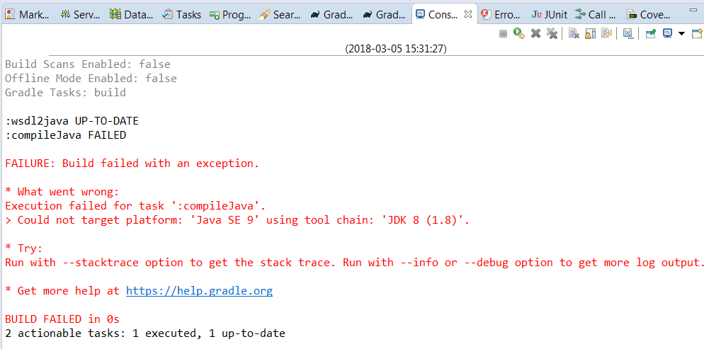 Unrecognized option: --add-opens in JDK9 · Issue #665 · eclipse-buildship/buildship · GitHub