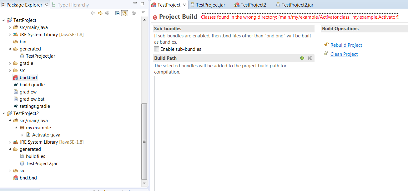 Source folders are resolved incorrectly for projects with `biz.aQute.bnd.builder` · Issue #2966 ...