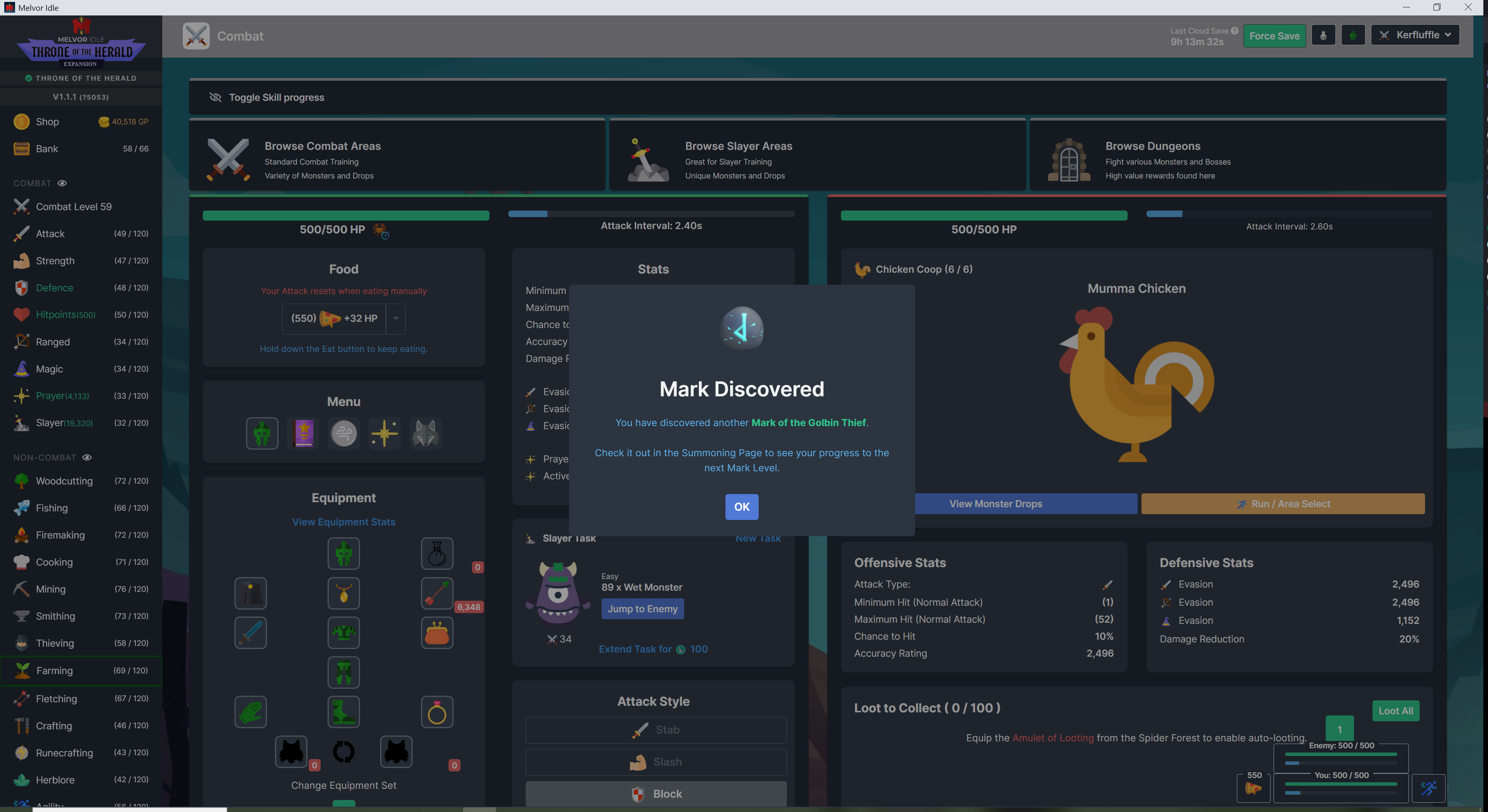 [Spelling/Grammar]: goblin thief · Issue #3246 · MelvorIdle/melvoridle.github.io · GitHub