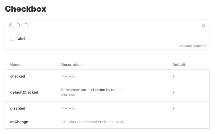 Addon Docs Doesnt Get Defaultprops From React Function Component · Issue 8191 · Storybookjs