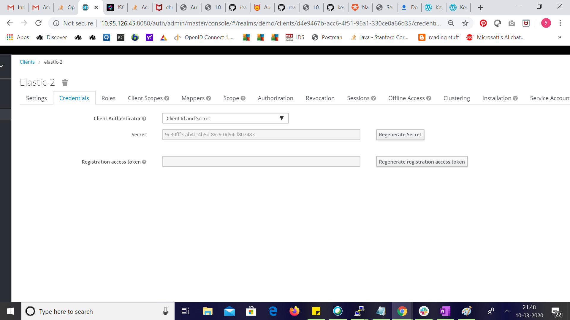 Opendistro throwing an error on accepting a JWT token from keycloak ...