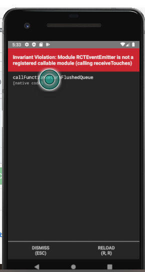 Module RCTEventEmitter is not a registered callable module · Issue #8 · andrenerd/react-native ...