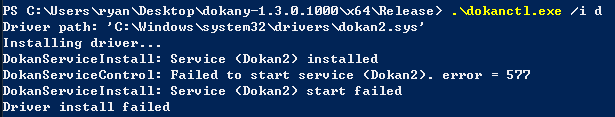 Install two dokan driver in one machine? · Issue #830 · dokan-dev/dokany · GitHub