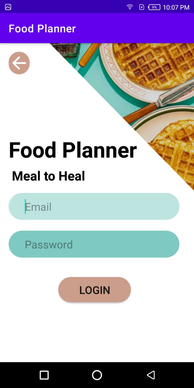 Github Emannasef Foodplanner