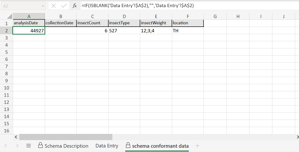 Data Entry Excel - · Issue #15 · THCLab/oca-ecosystem · GitHub