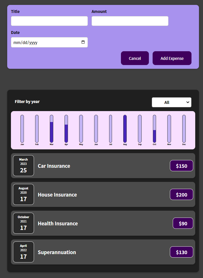 GitHub - halannhile/react-expense-tracker: A simple expense tracker ... GitHub - halannhile/react-expense-tracker: A simple expense tracker ...