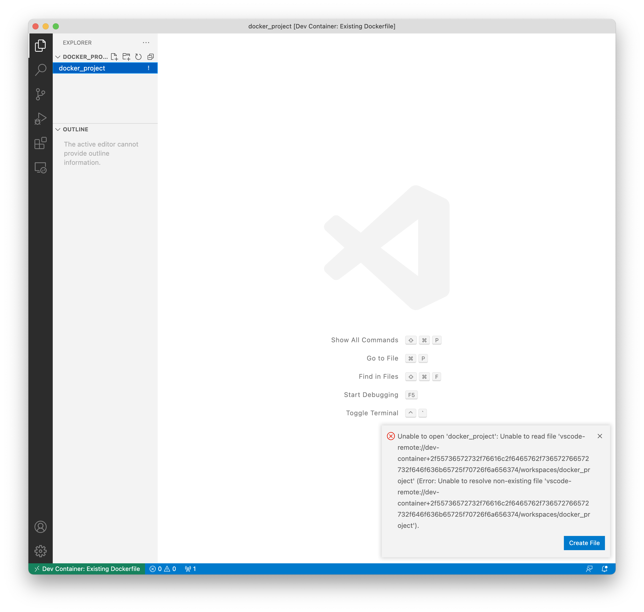 Damaged remote container setup · Issue #5658 · microsoft/vscode-remote-release · GitHub