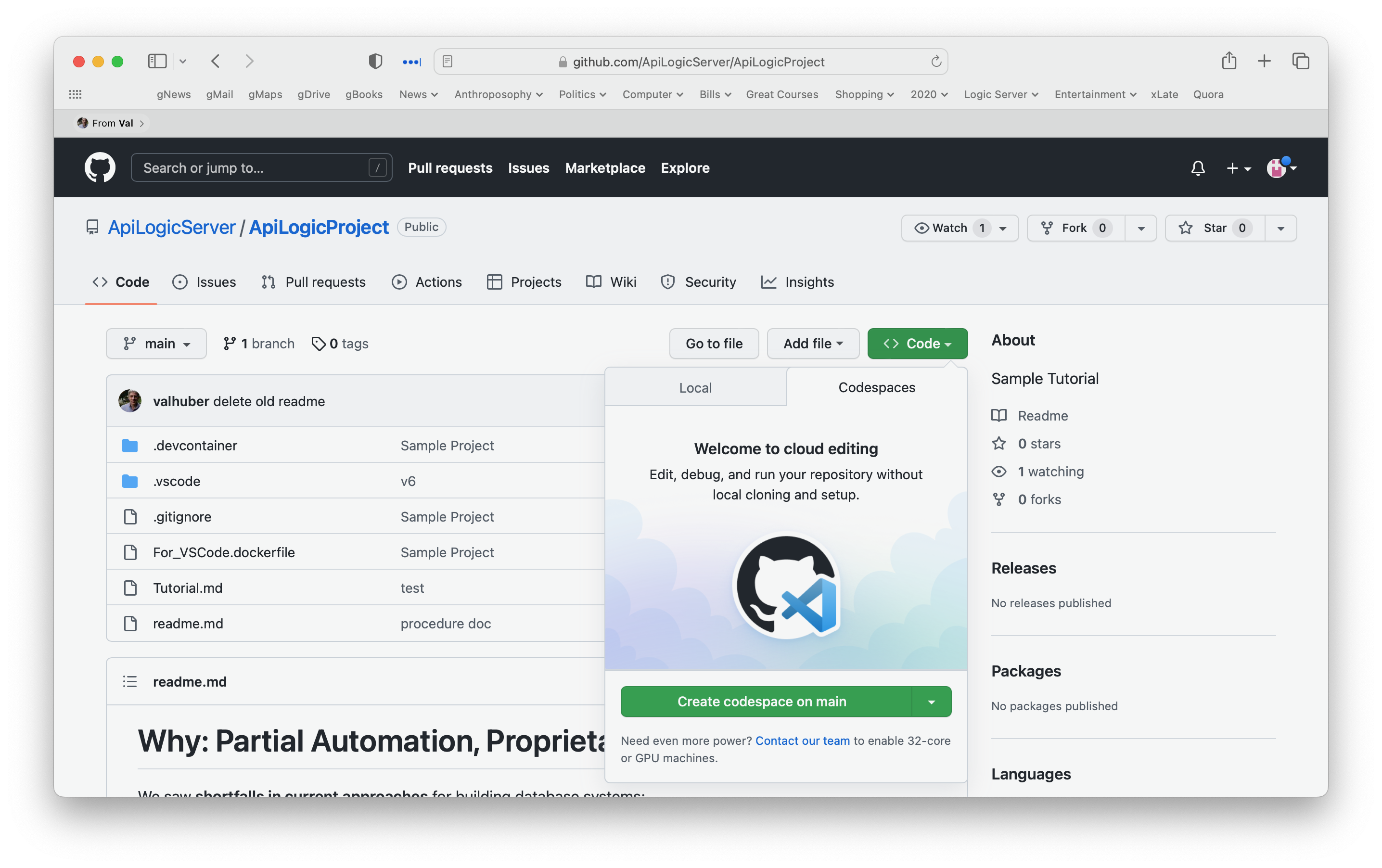 Codespaces Unavailable For Authorized Github Account · Community · Discussion 32791 · Github