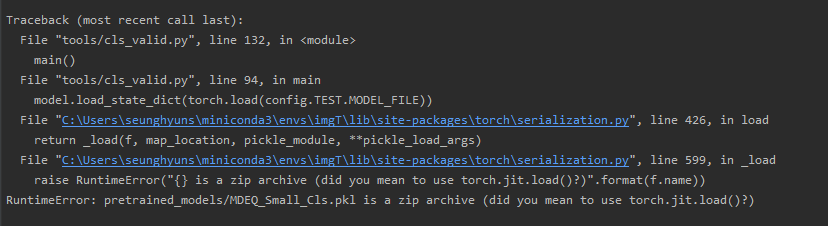 Pretrained Pickle files · Issue #6 · locuslab/mdeq · GitHub