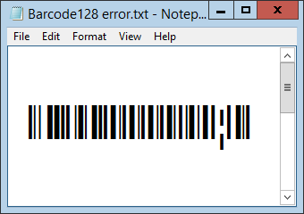 Libre Barcode 128 font is missing code character number 92 · Issue ...