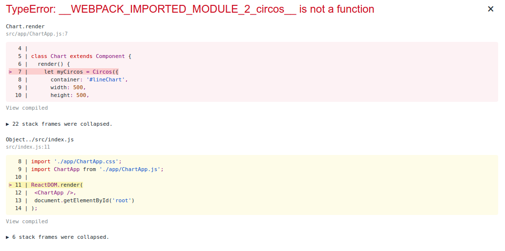 How to import and instantiate a new circos in ES6? · Issue #38 ...
